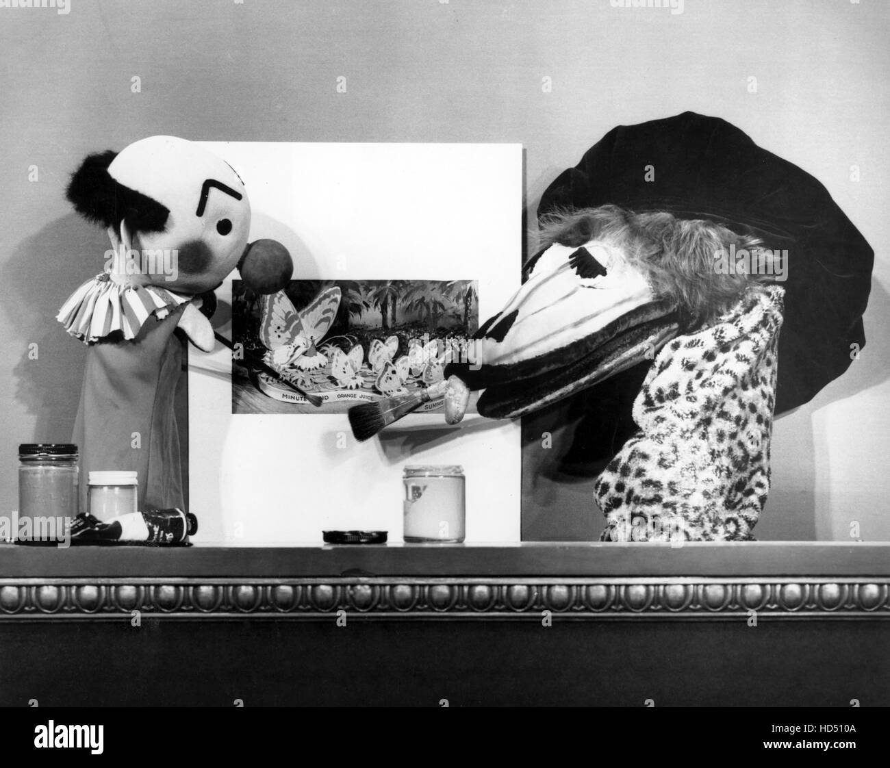 KUKLA, FRAN AND OLLIE, Kukla, Oliver Dragon, 1952 - 1962 Stock Photo ...