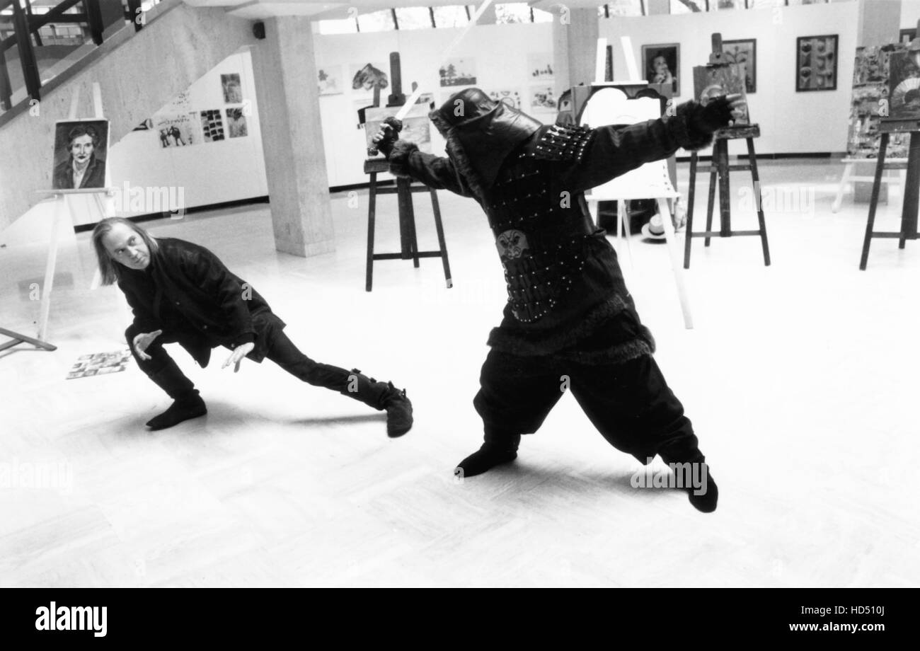 KUNG FU: THE LEGEND CONTINUES, from left: David Carradine Martin Kove ...