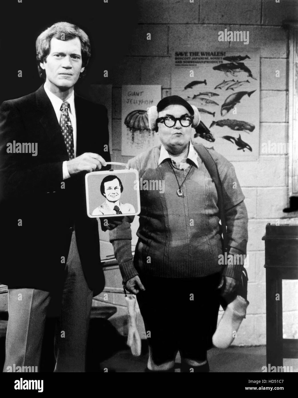 LATE NIGHT WITH DAVID LETTERMAN, David Letterman, Calvert DeForest as ...