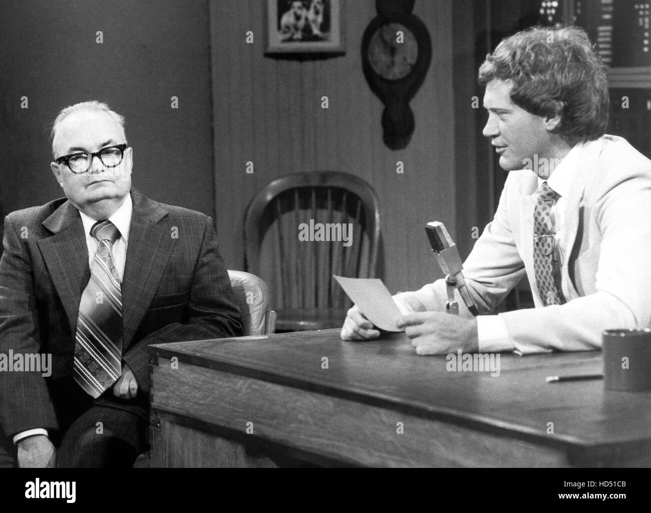 LATE NIGHT WITH DAVID LETTERMAN, Calvert DeForest as Larry 'Bud' Melman ...