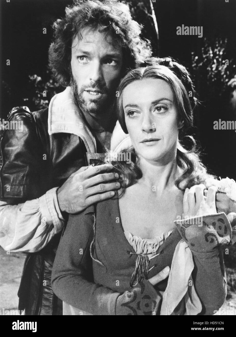 THE LADY'S NOT FOR BURNING, from left: Richard Chamberlain, Eileen ...