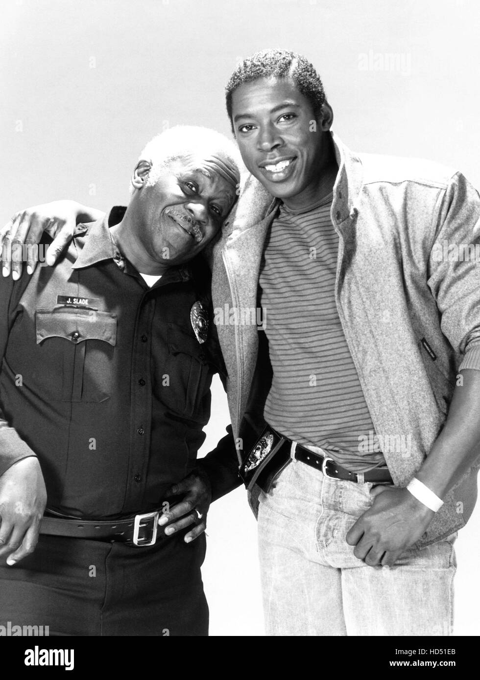 THE LAST PRECINCT, from left: Hank Rolike, Ernie Hudson, 1986, © NBC ...