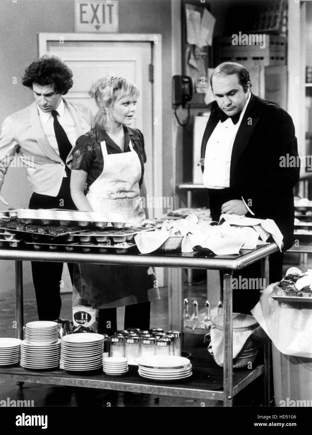 THE LAST RESORT, l-r: Larry Breeding, Stephanie Faracy, Robert Costanzo ...