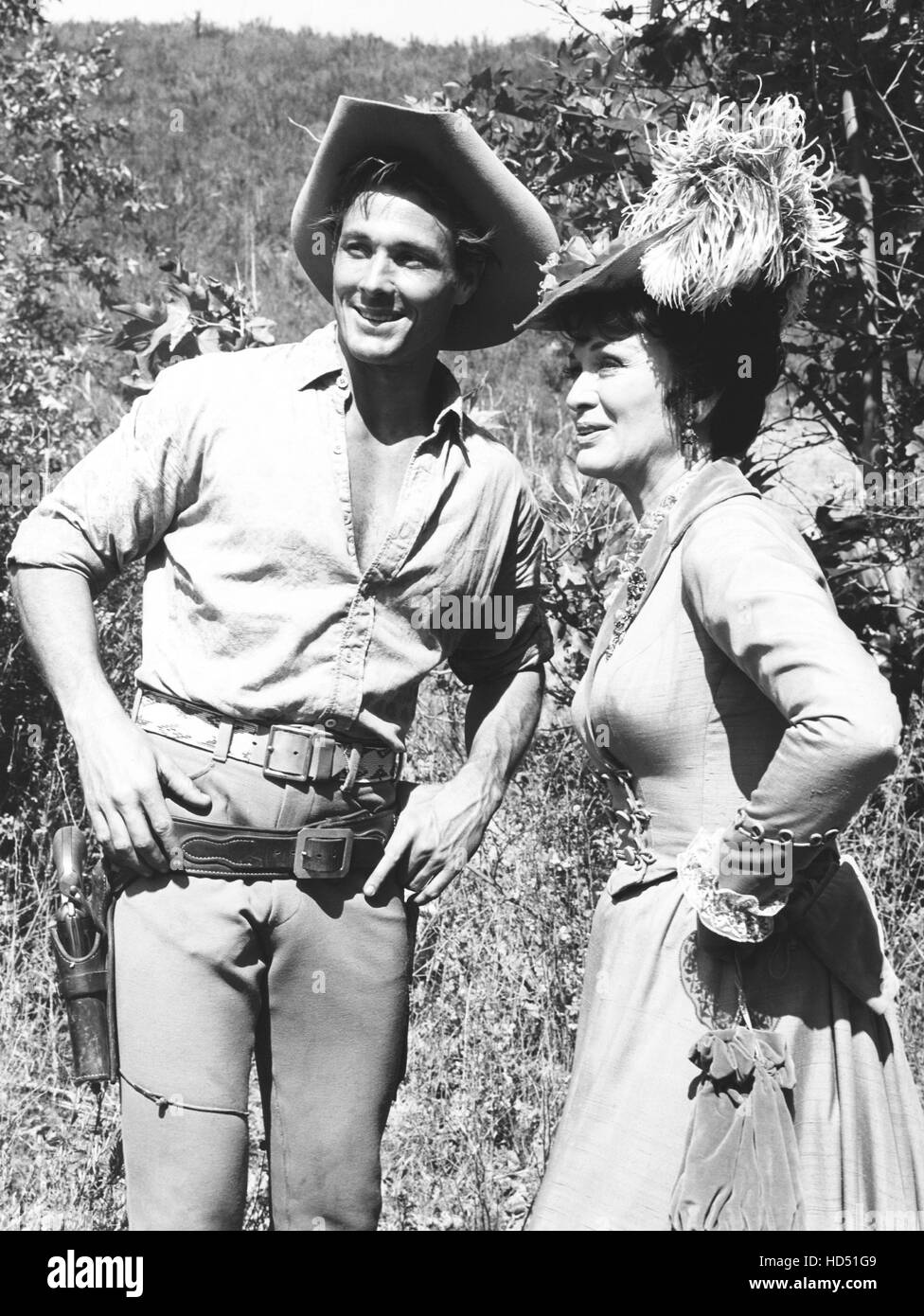 LAREDO, from left: William Smith, Eve Arden, 'Which Way Did They Go?,' (season 1, episode 10 ...