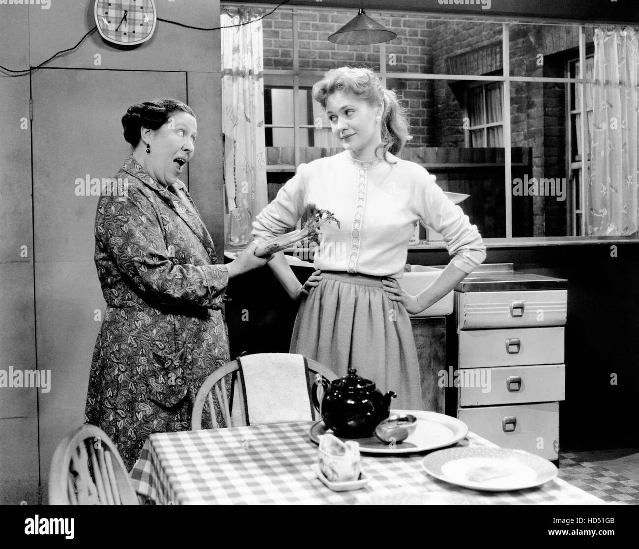 THE LARKINS, from left: Peggy Mount, Ruth Trouncer, 1958-1964 Stock ...