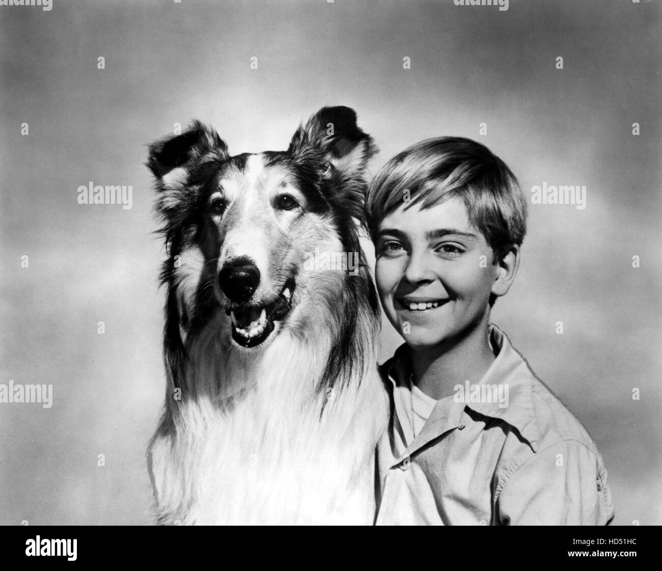 LASSIE, Lassie, Tommy Rettig, 1954-1974 Stock Photo - Alamy