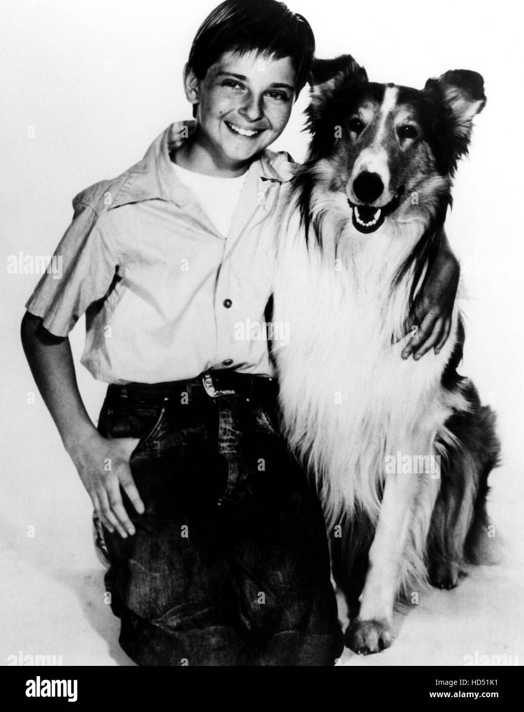 LASSIE, Tommy Rettig, Lassie, 1954-74 Stock Photo - Alamy