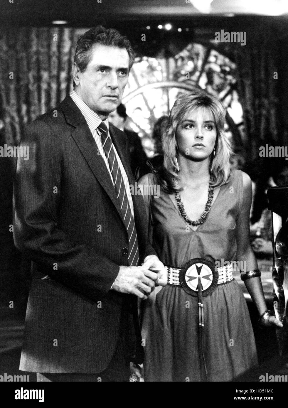 LAS VEGAS STRIP WARS, Rock Hudson, Sharon Stone, 1984, © George Englund ...