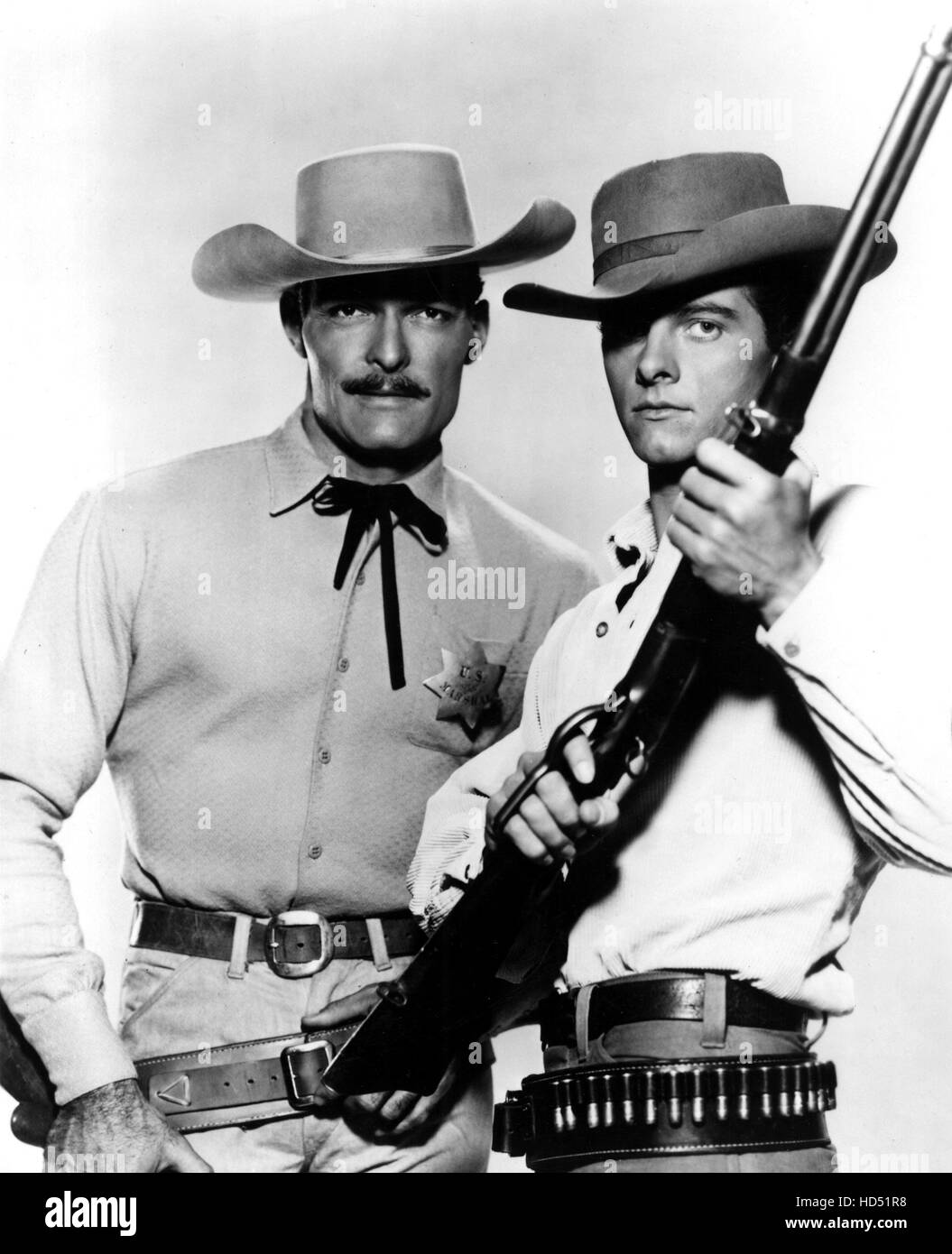 LAWMAN, John Russell, Peter Brown, 1958-1962 Stock Photo - Alamy