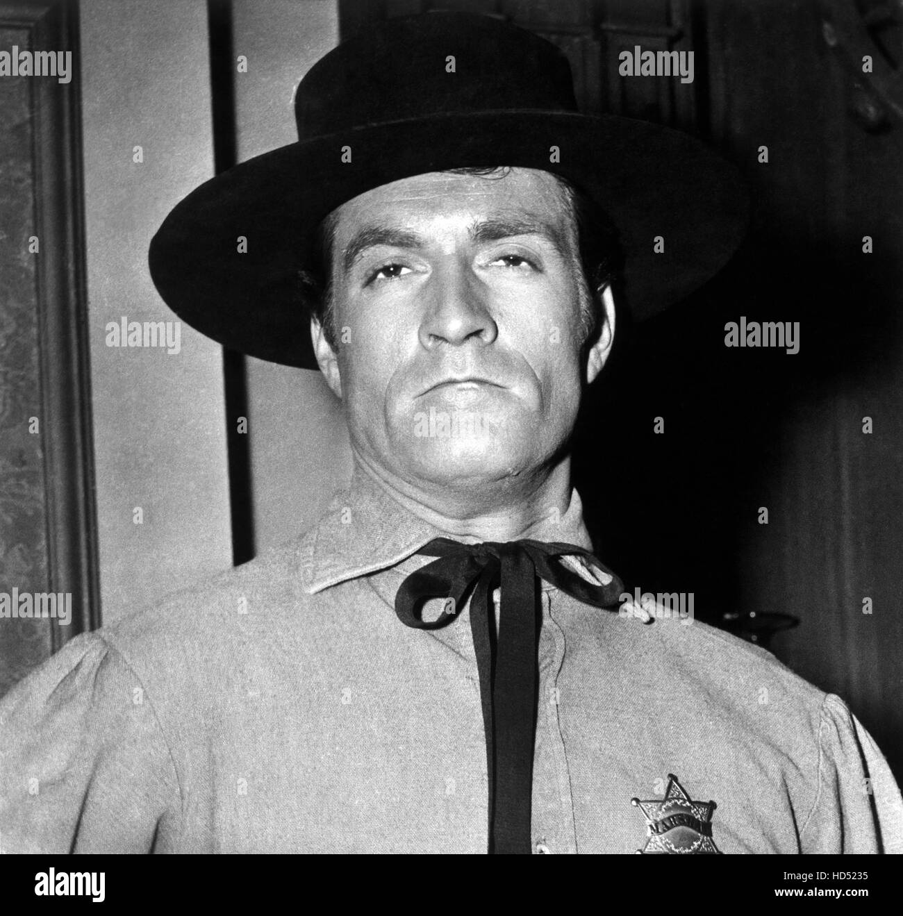 THE LIFE AND LEGEND OF WYATT EARP, Hugh O'Brian, 1955-61 Stock Photo ...