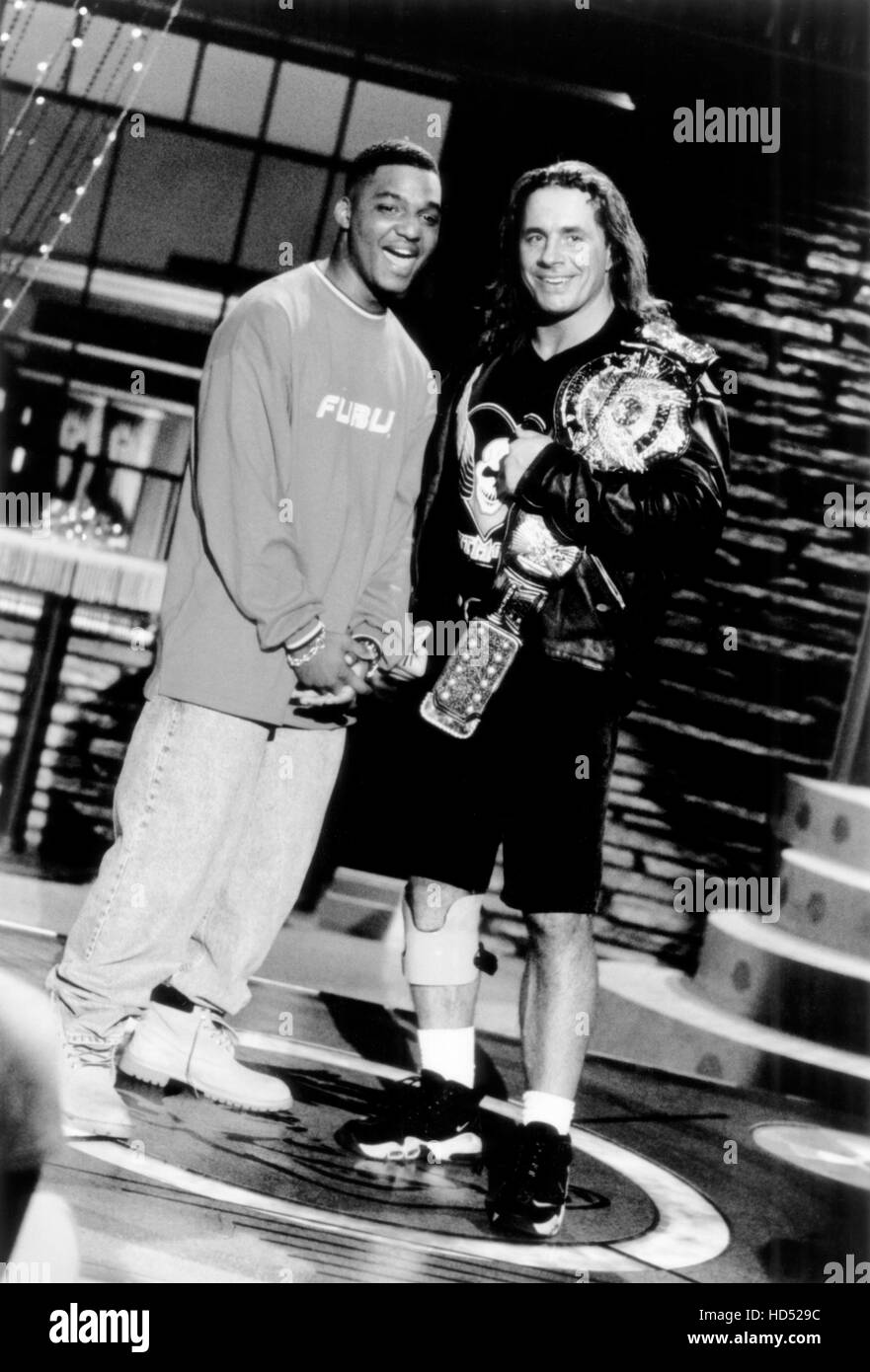 MAD TV (aka MADTV), from left: Aries Spears, Bret 'Hitman' Hart ...