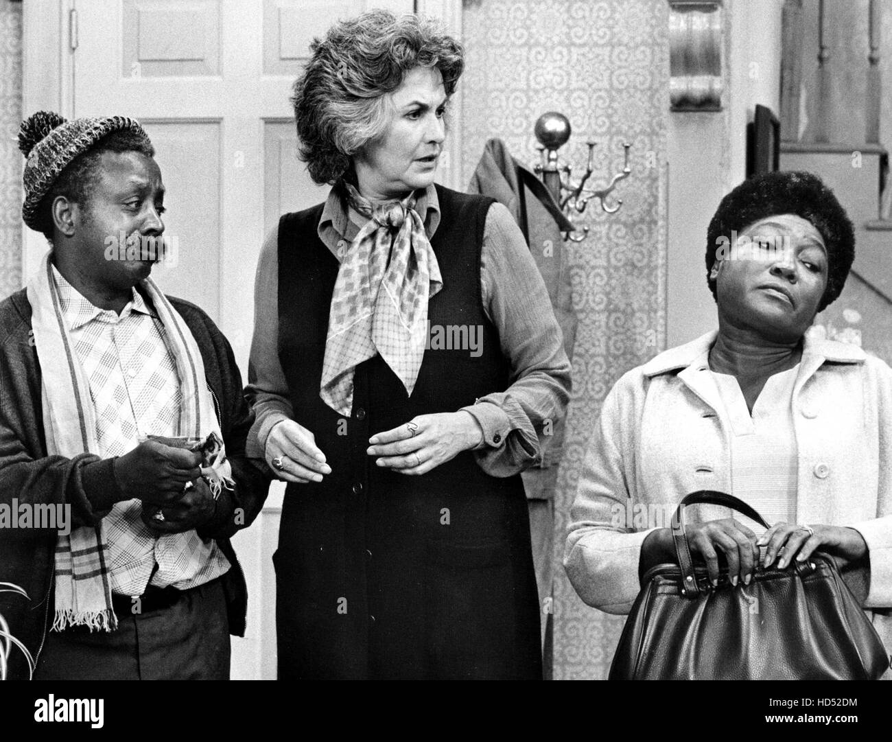 MAUDE, Nolan Bell, Bea Arthur, Esther Rolle, 12/19/72. Season 1, 1972 ...