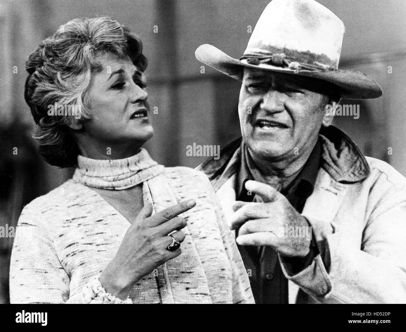 MAUDE, Bea Arthur, John Wayne, 1972-78, episode 'Maude Meets the Duke ...