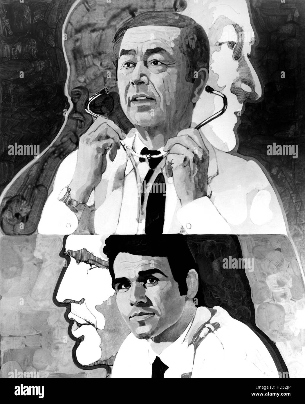 MARCUS WELBY M.D., (key art): Robert Young, James Brolin, (Season 1 ...