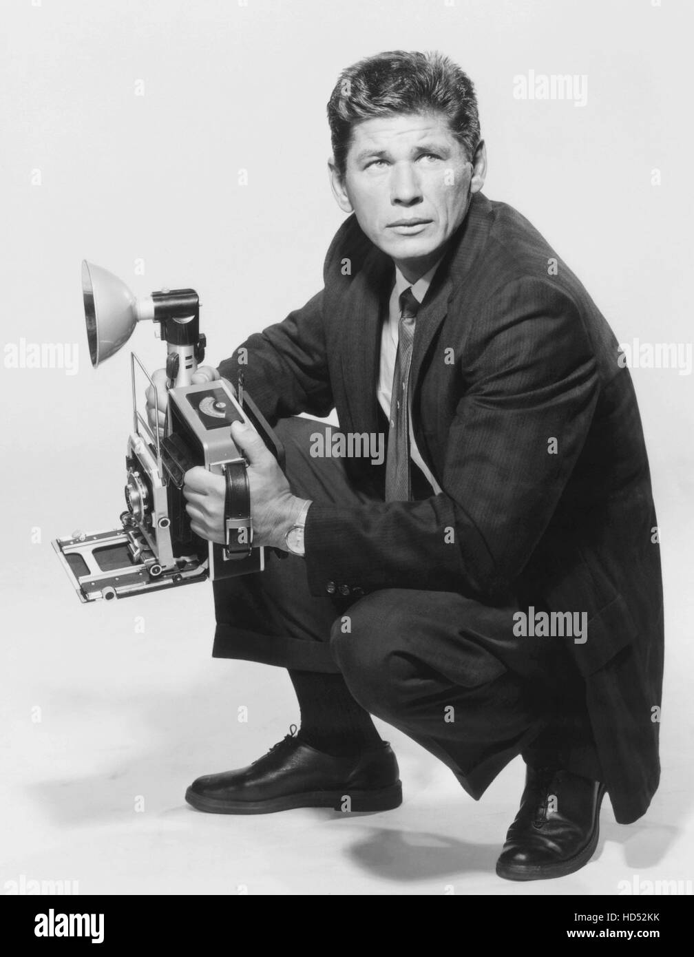 MAN WITH A CAMERA, Charles Bronson, 1958-1960 Stock Photo - Alamy