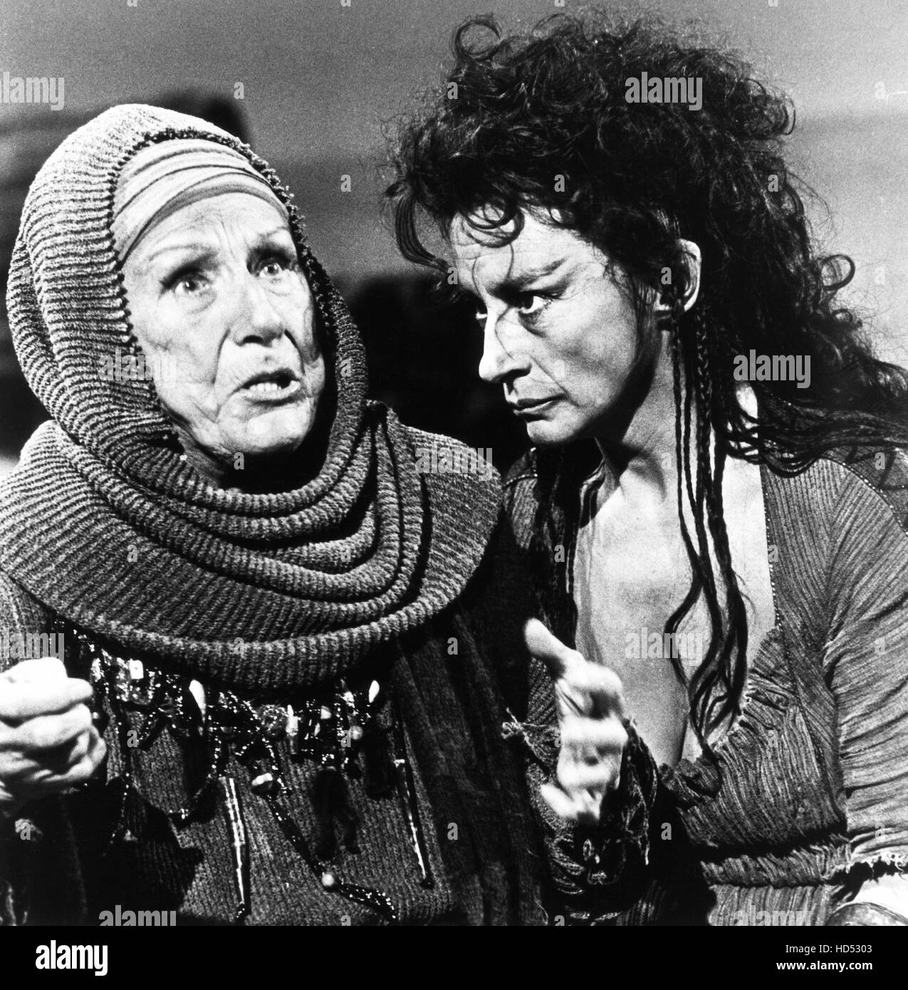 MEDEA, from left, Judith Anderson, Zoe Caldwell, aired April 20, 1983 ...