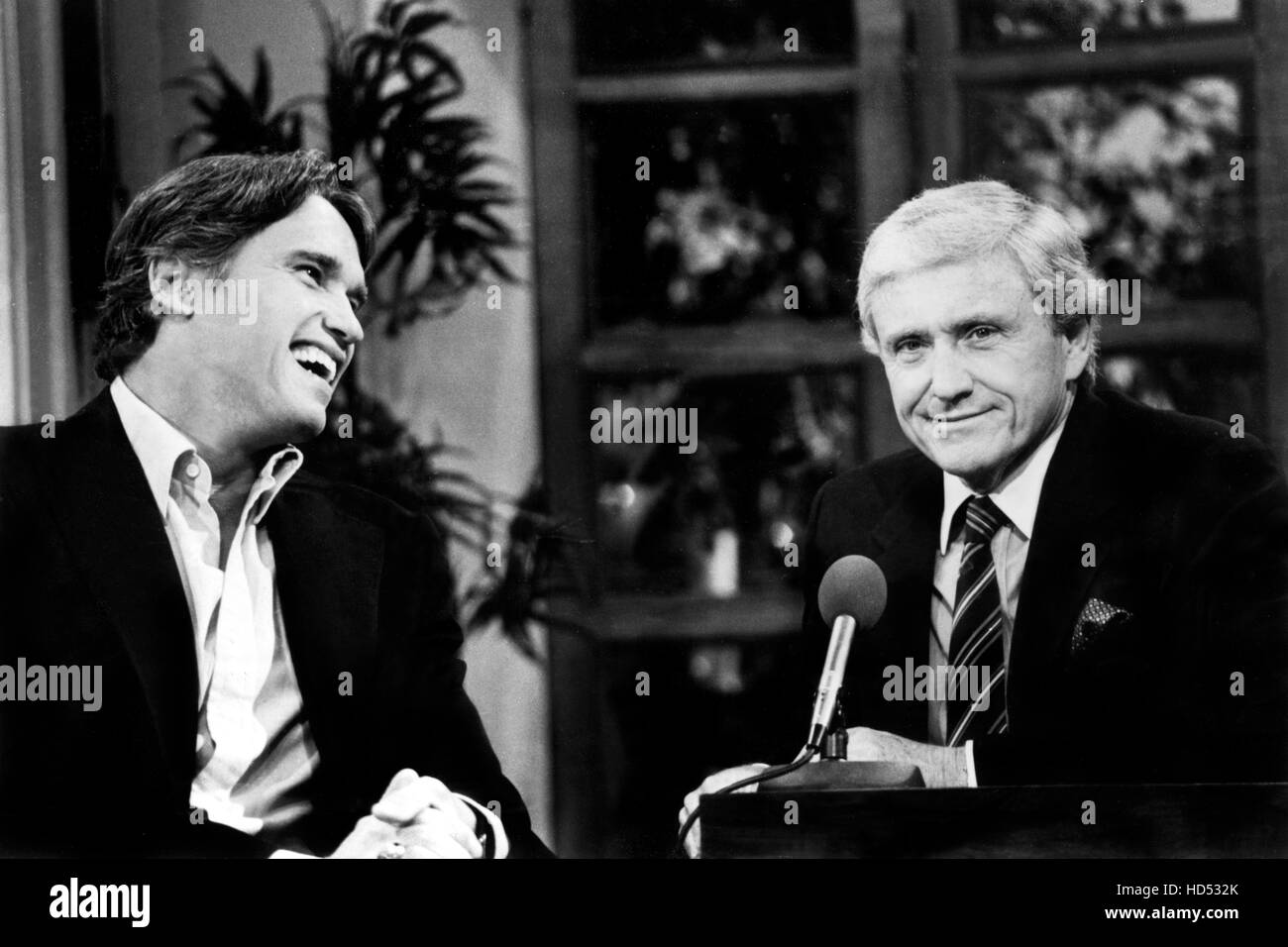 MERV GRIFFIN SHOW, Arnold Schwarzenegger, Merv Griffin, (1982), 1962-86 ...