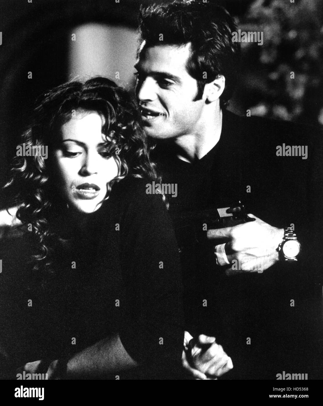 MELROSE PLACE, Alyssa Milano, David Charvet, 1992-99, episode 'Coop De Grace' aired 1/26/98 ...