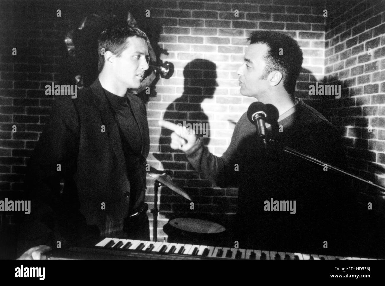 MELROSE PLACE, (from left): Rob Estes, Jon Secada, 'A Tree Talks in ...