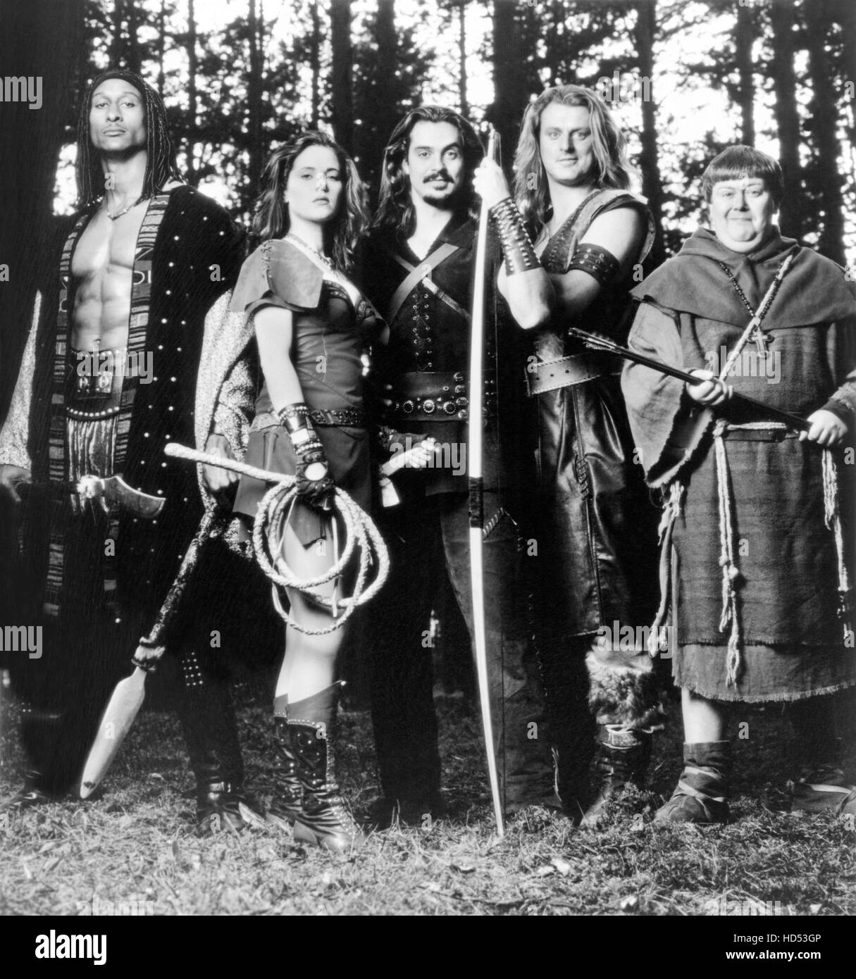 THE NEW ADVENTURES OF ROBIN HOOD, (from left): Hakim Alston, Barbara ...