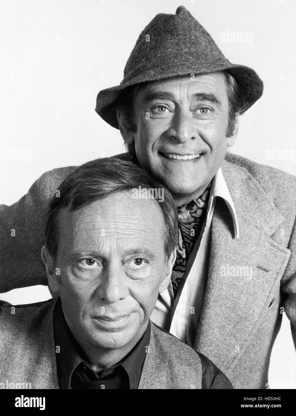 NEEDLES AND PINS, from left: Norman Fell, Louis Nye, 1973 Stock Photo ...