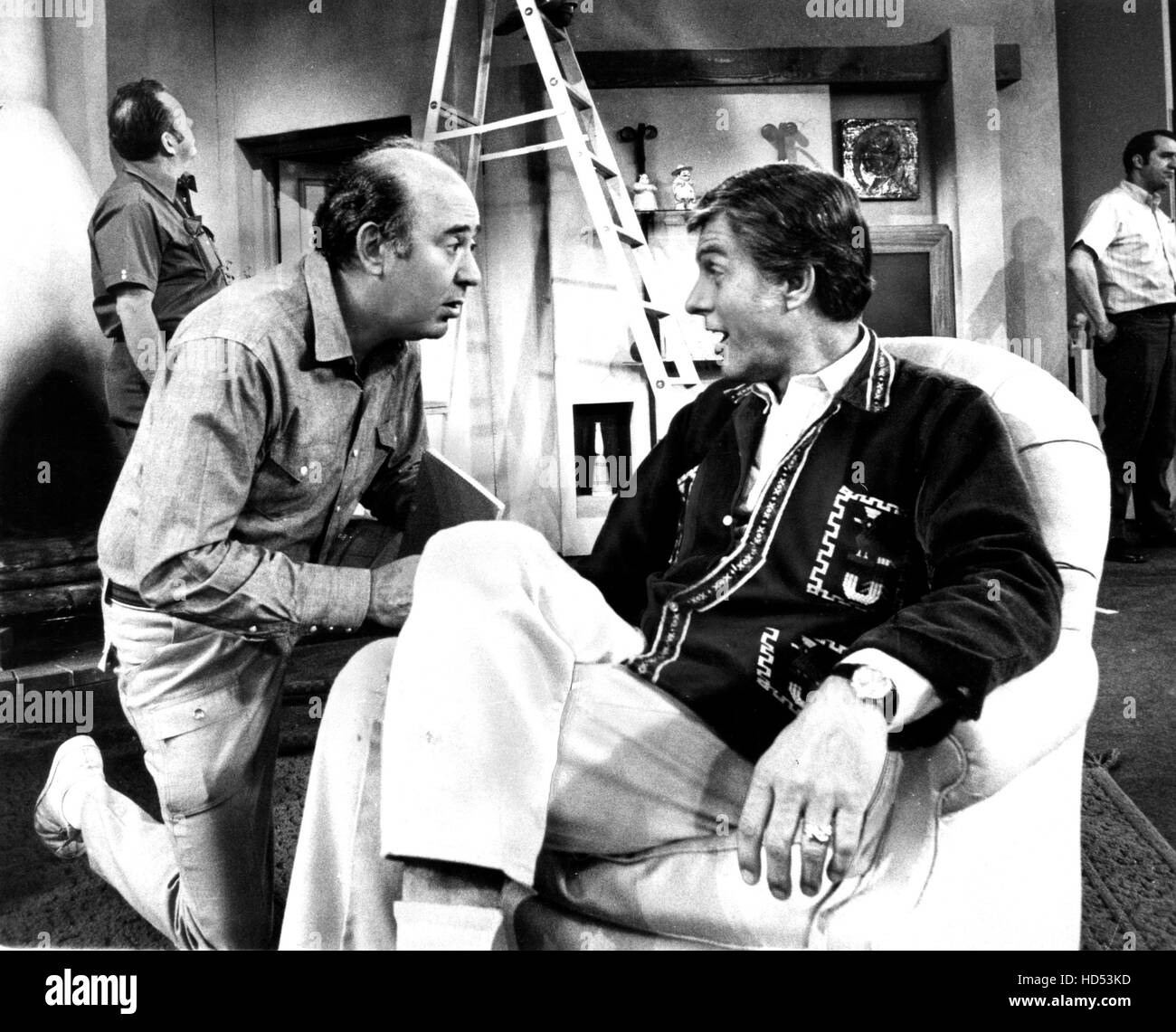 THE NEW DICK VAN DYKE SHOW, from left, writer and director Carl Reiner ...