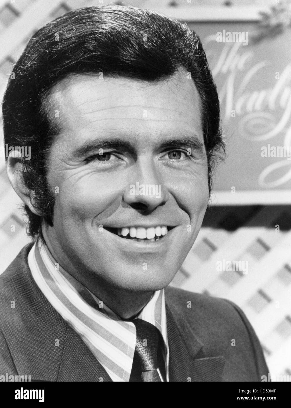 THE NEWLYWED GAME, Bob Eubanks, ABC-TV, 1966-74 Stock Photo - Alamy