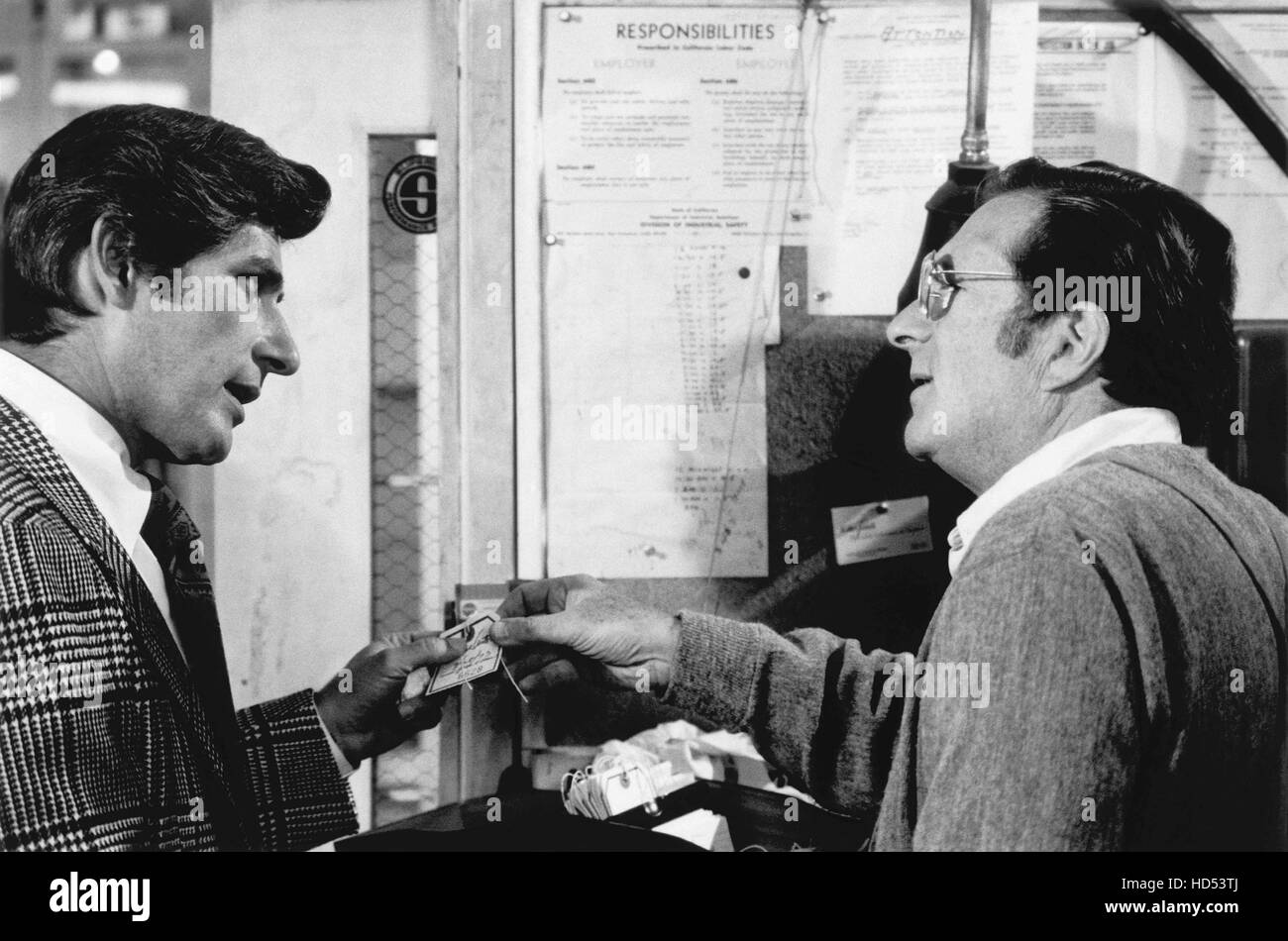 THE NEW PERRY MASON, from left: Albert Stratton, Robert Lieb in 'The ...