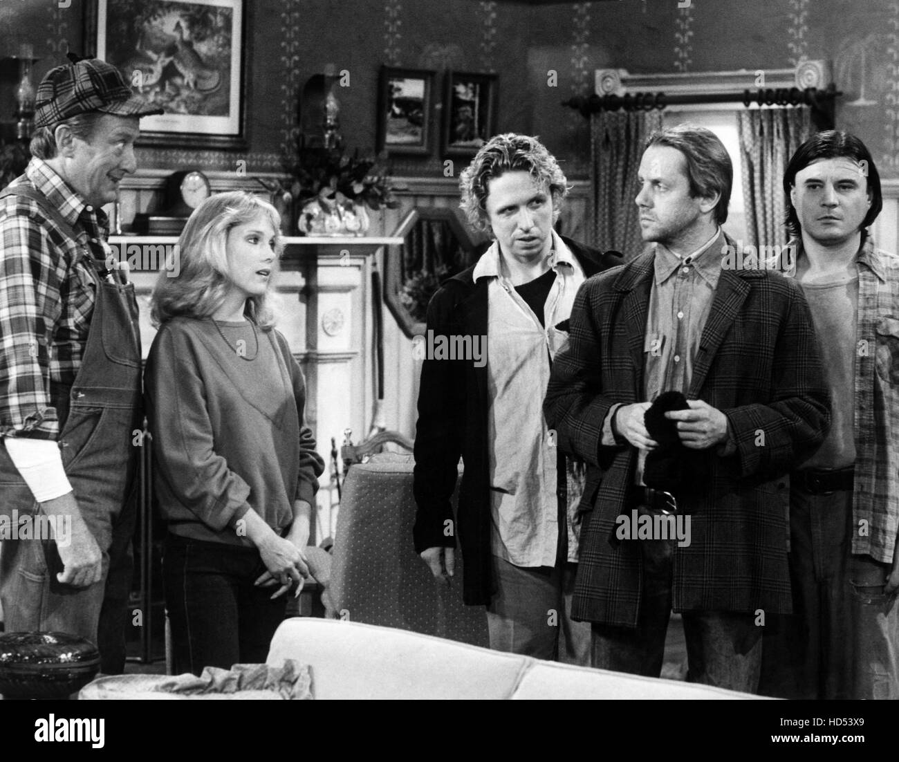 NEWHART, Tom Poston, Julia Duffy, John Voldstad, William Sanderson ...