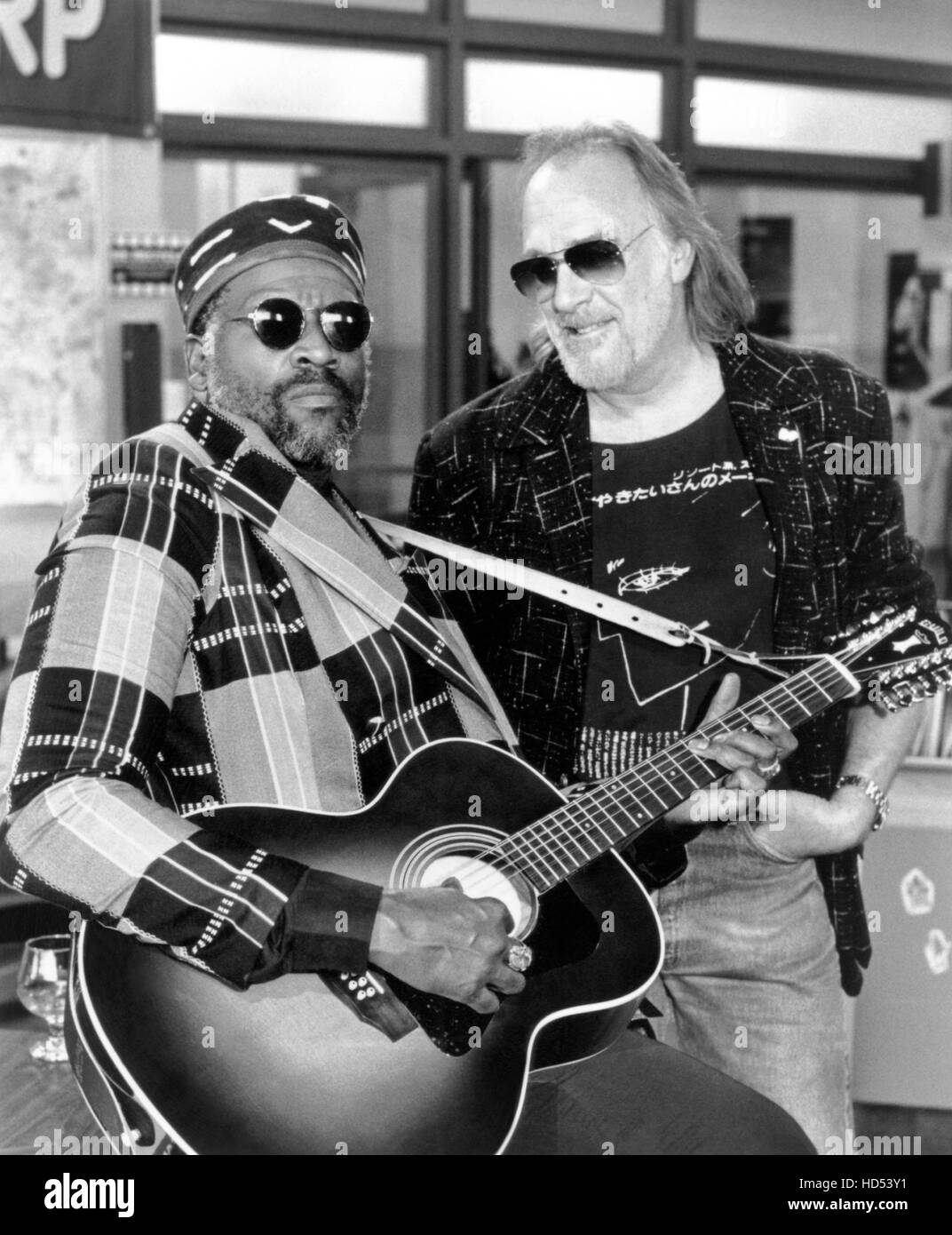 THE NEW WKRP IN CINCINNATI, (from left): Taj Mahal, Howard Hesseman ...