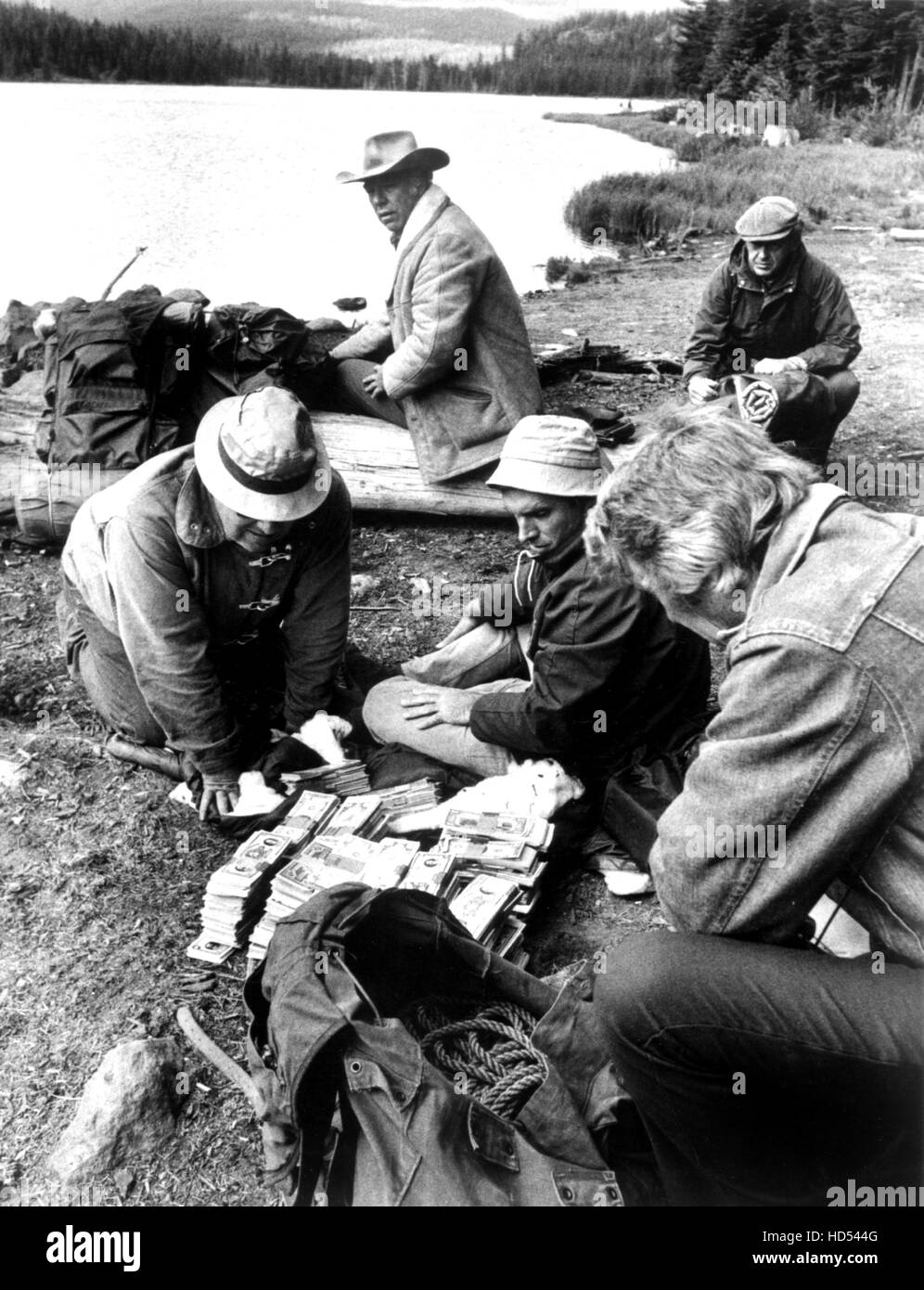 DELIVER US FROM EVIL, rear l-r: George Kennedy, Charles Aidman ...