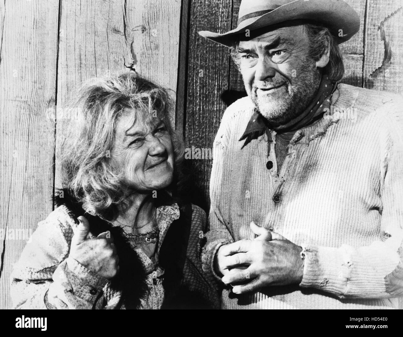 DIRTY SALLY, from left: Jeanette Nolan, John McIntyre (aka John McIntire) in 'Right Of Way ...