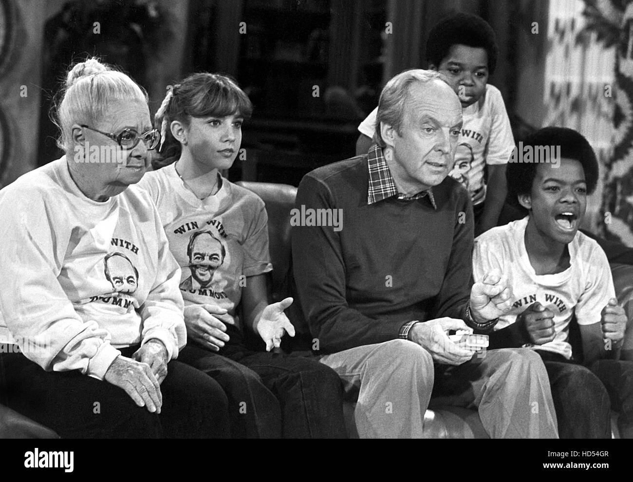 DIFF'RENT STROKES, Nedra Nolz, Dana Plato, Conrad Bain, Gary Coleman ...