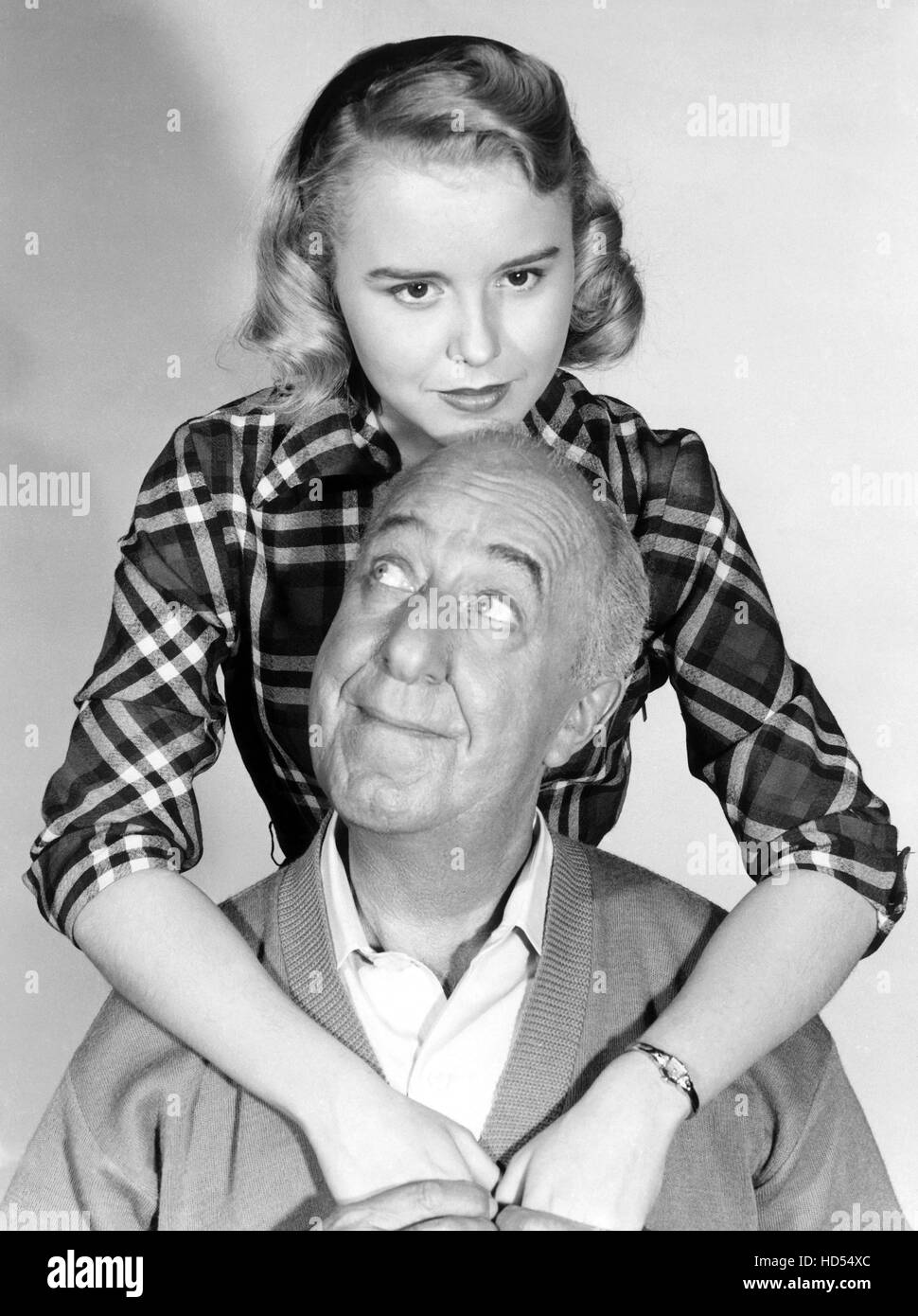THE ED WYNN SHOW, Jacklyn O'Donnell, Ed Wynn, 1958 Stock Photo - Alamy