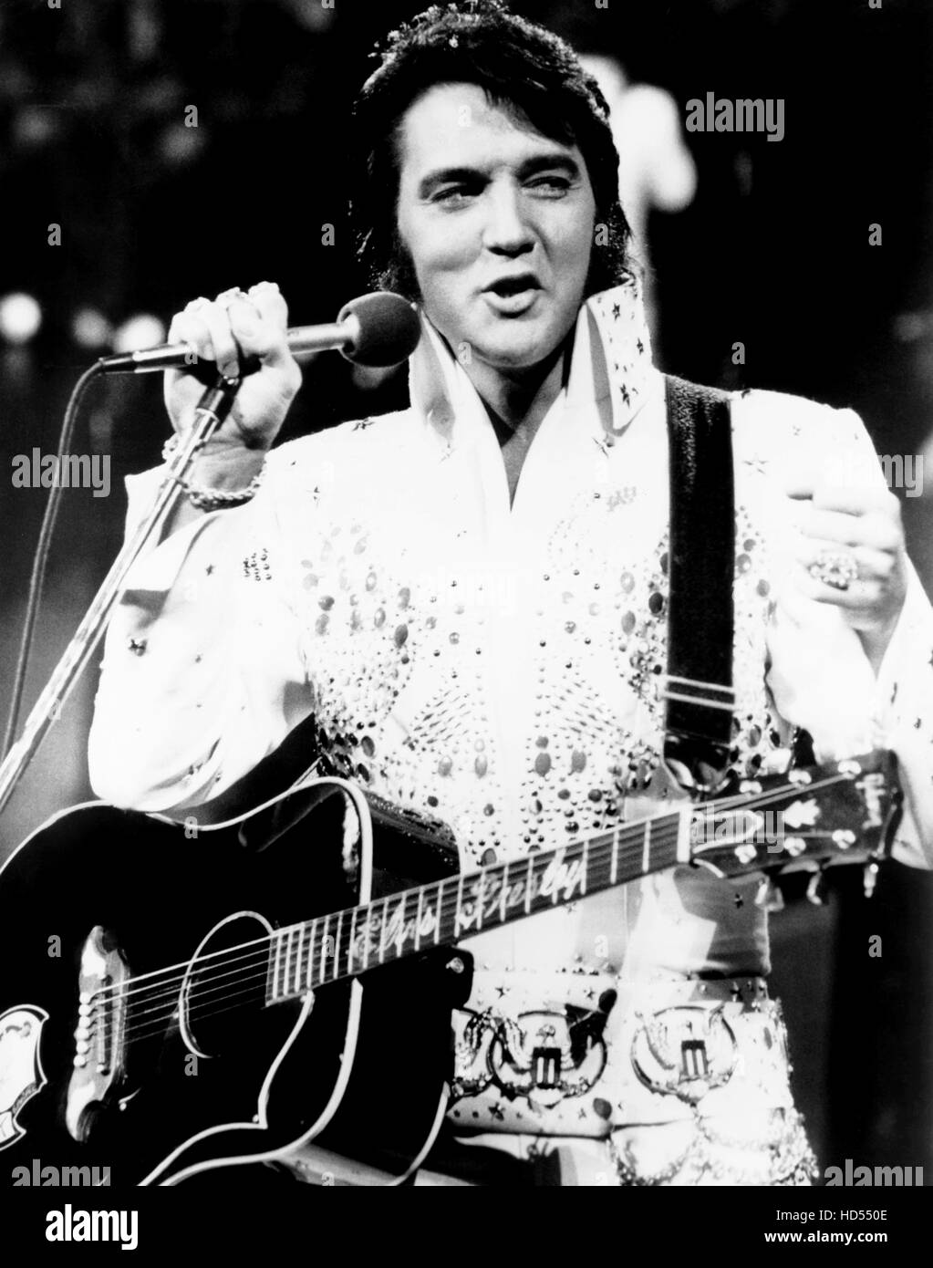 ELVIS: ALOHA FROM HAWAII, Elvis Presley, aired January 14, 1973 Stock ...
