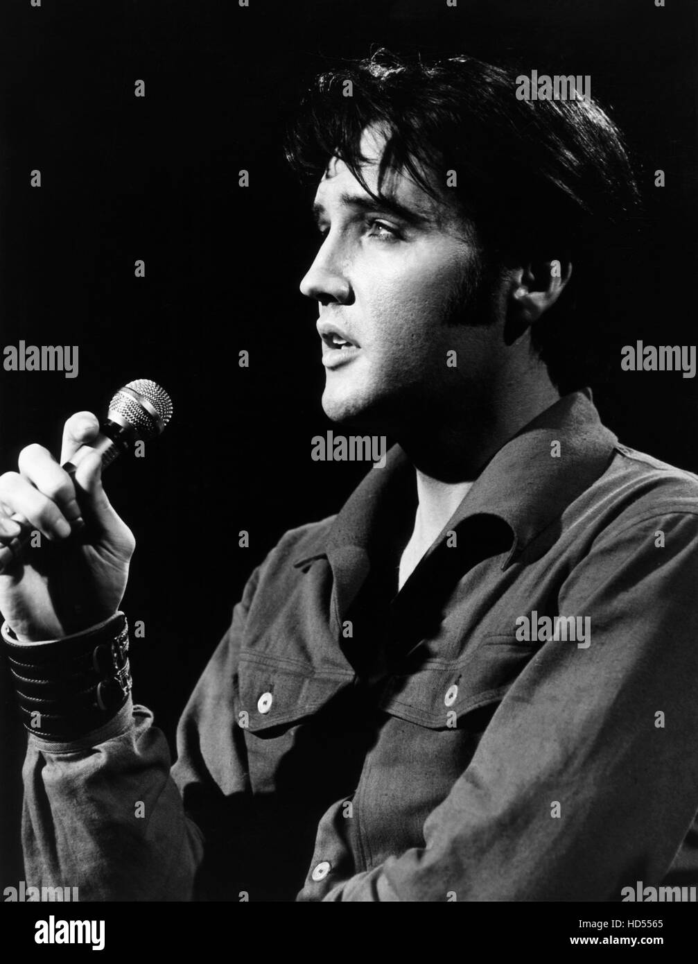 ELVIS, Elvis Presley, aired December 3, 1968 Stock Photo - Alamy