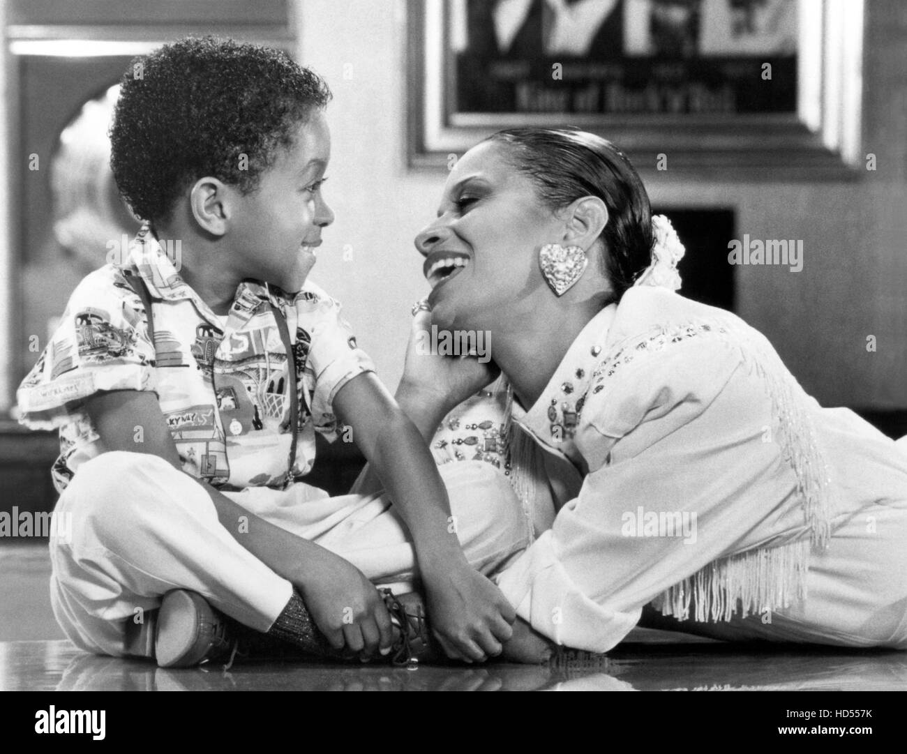 EMMANUEL LEWIS: MY VERY OWN SHOW, (from left): Emmanuel Lewis, Debbie ...