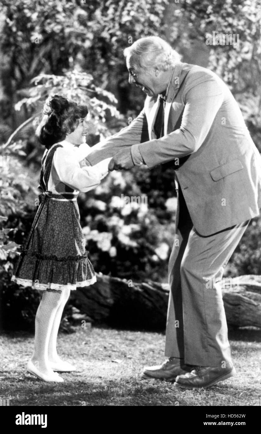 FANTASY ISLAND, from left: Tori Spelling, George Kennedy in 'God Child ...