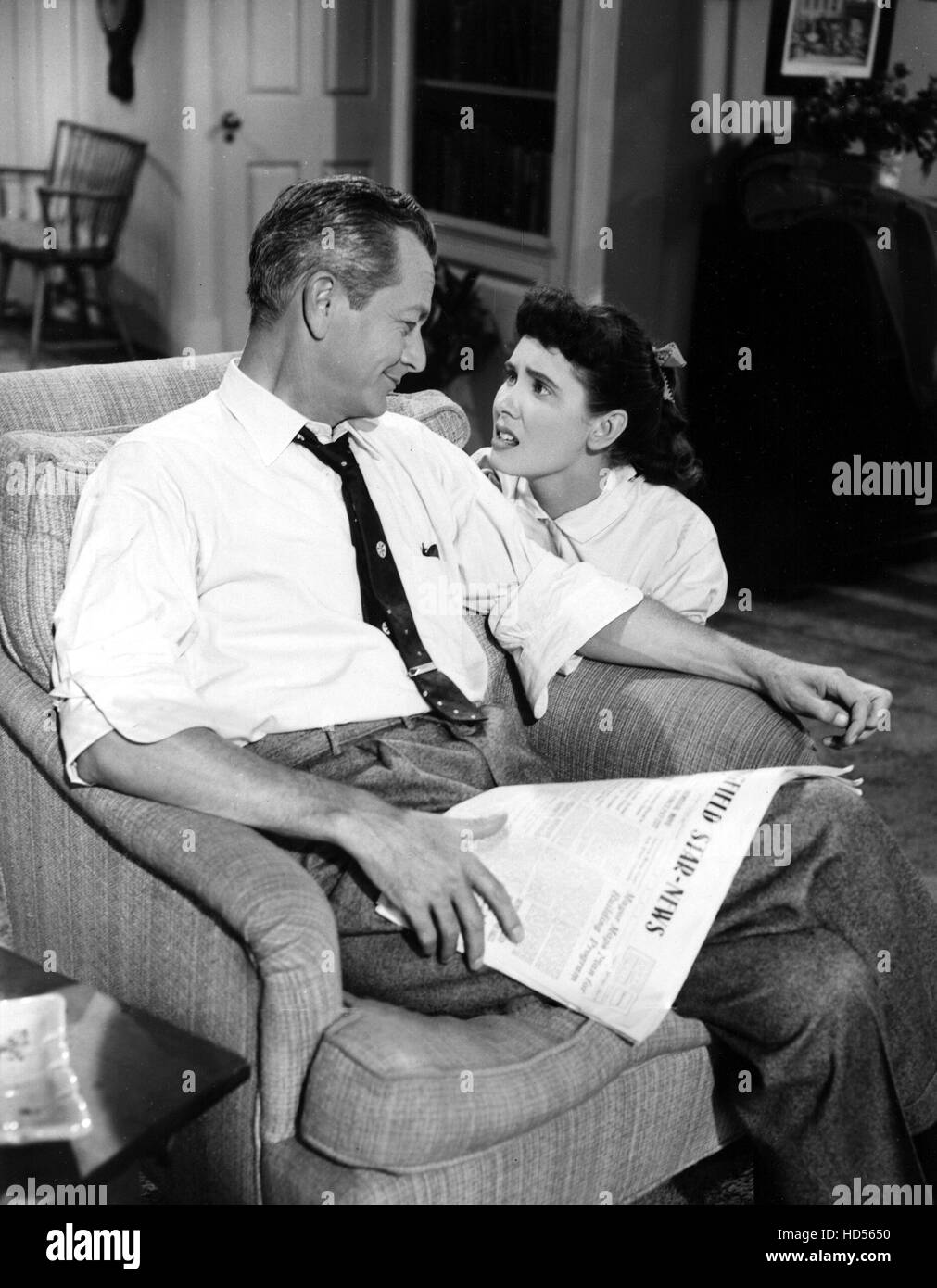 FATHER KNOWS BEST, Robert Young, Elinor Donahue, 1954-1960, 'The Bus To Nowhere,' 1956 Stock ...