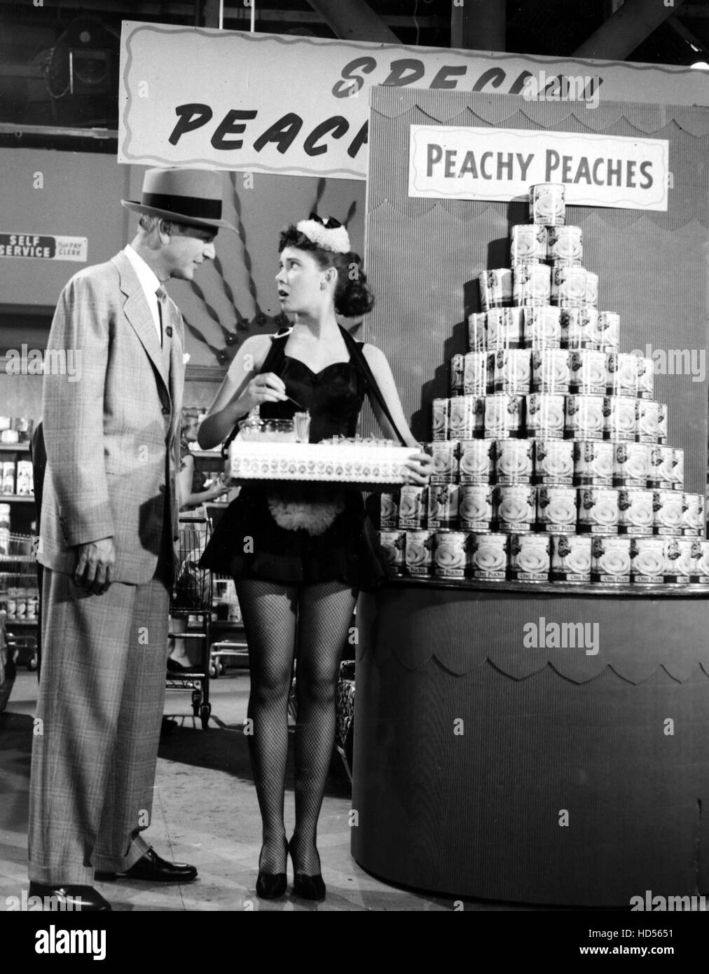 FATHER KNOWS BEST, Robert Young, Elinor Donahue, 1954-1960, 'Betty Earns a Formal,' 1956 Stock ...