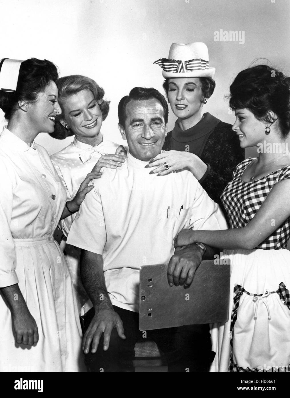 GENERAL HOSPITAL, Emily McLaughlin, K.T. Stevens, John Beradino ...