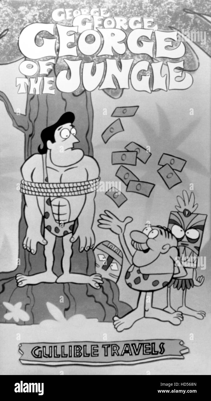 GEORGE OF THE JUNGLE, TV series 1967-1970 Stock Photo - Alamy