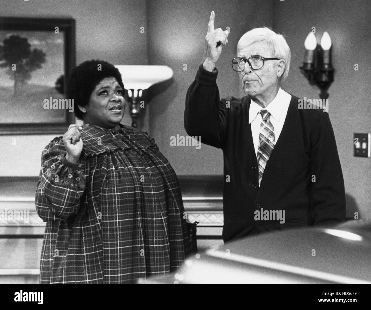 GIMME A BREAK, from left, Nell Carter, John Hoyt, 'Grandpa's Visit ...