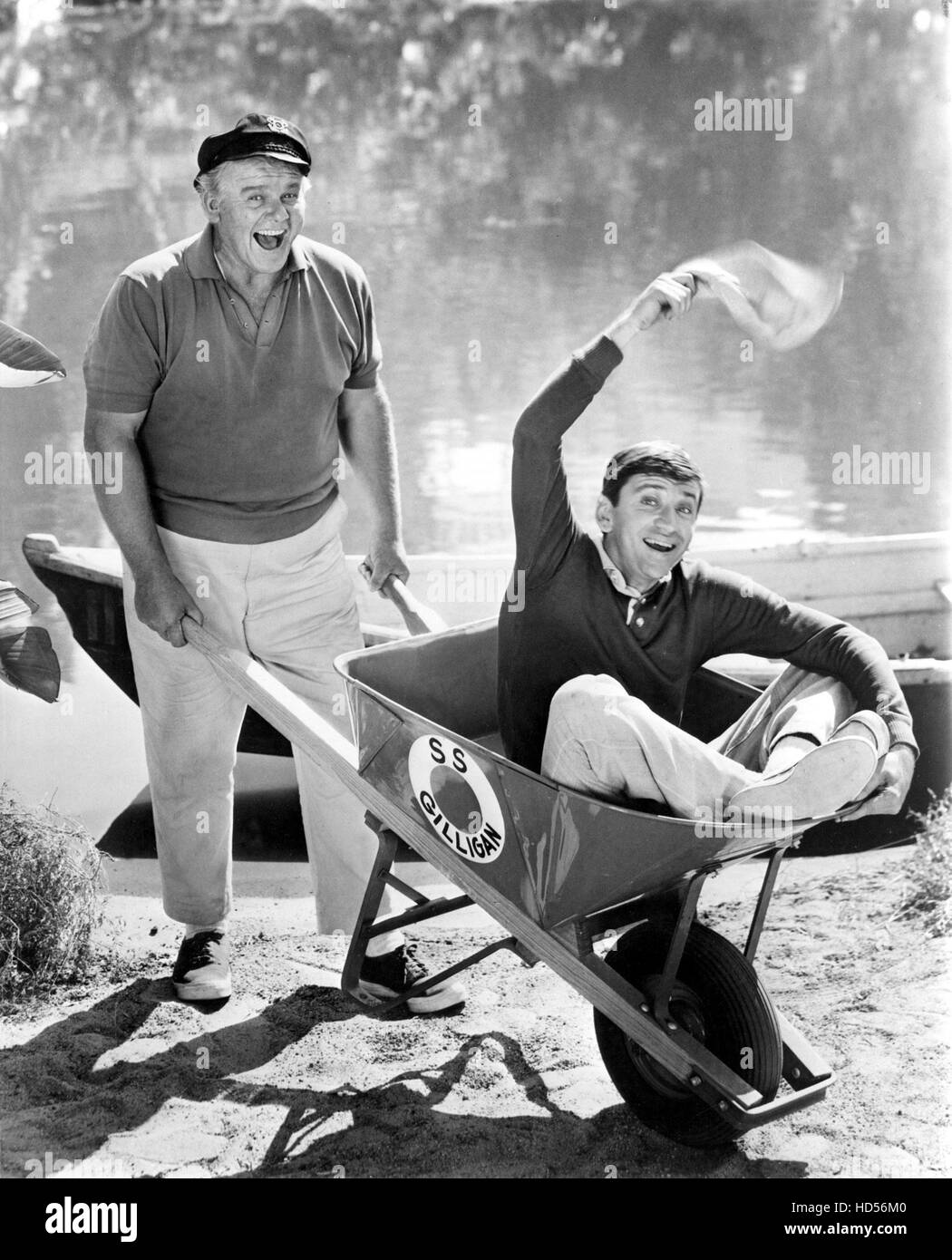 GILLIGAN'S ISLAND, Alan Hale, Jr., Bob Denver, 1964-67 Stock Photo - Alamy