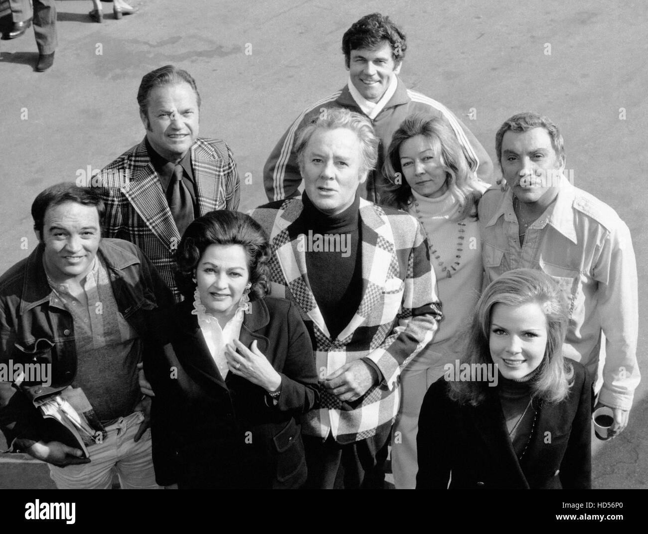 THE GIRL ON THE LATE, LATE, SHOW, from left, Joe Santos, Ralph Meeker ...