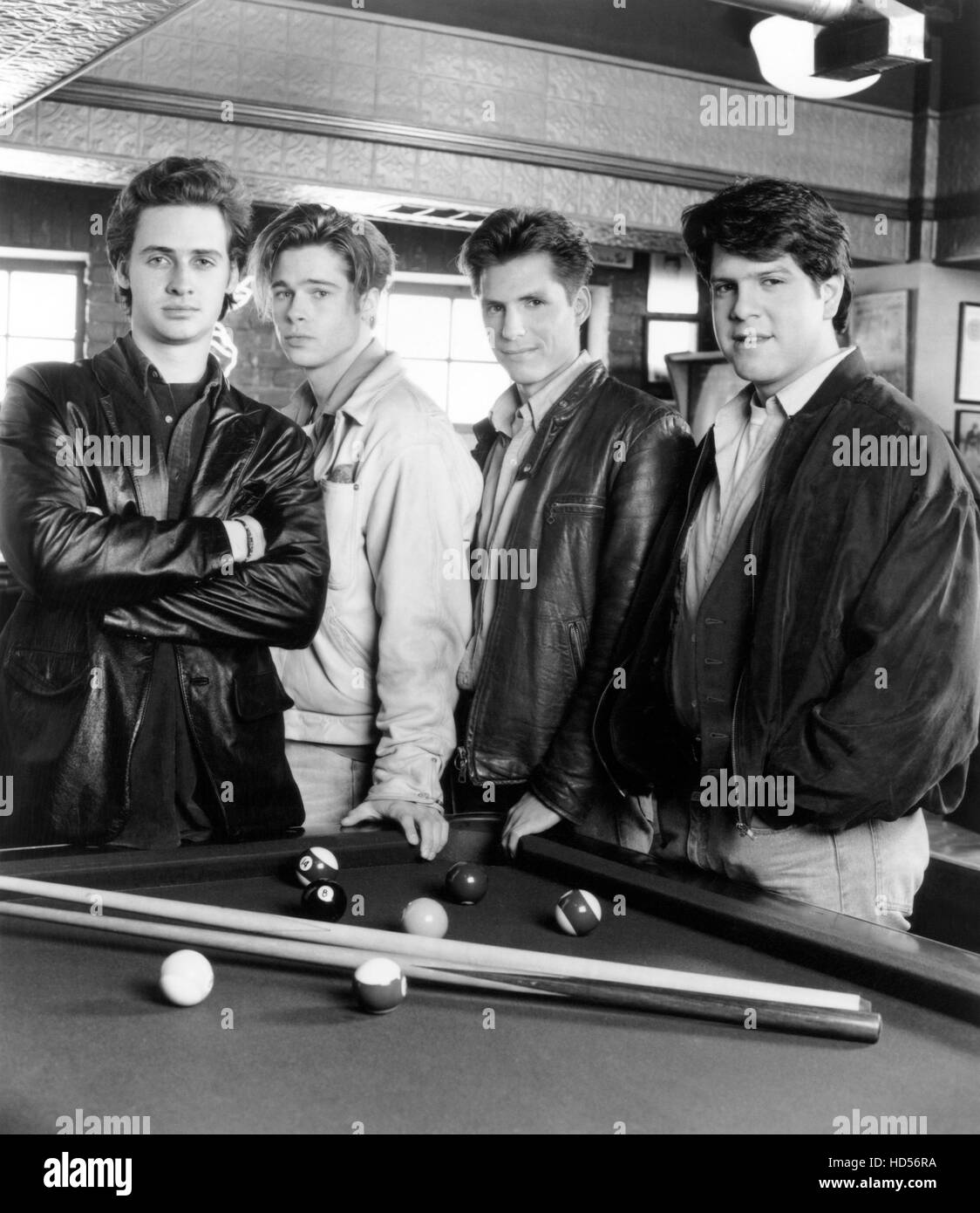 GLORY DAYS, (from left): Nicholas Kallsen, Brad Pitt, Stephen Alexander ...