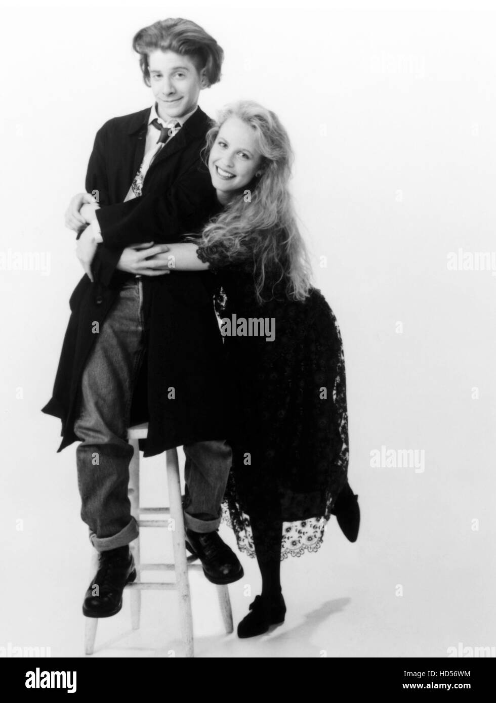 Good And Evil From Left Seth Green Brooke Theiss 1991 © Touchstone Television Courtesy