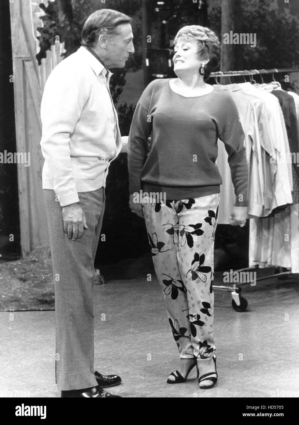 THE GOLDEN GIRLS, from left: Lloyd bochner, Rue McClanahan, 'The Actor ...