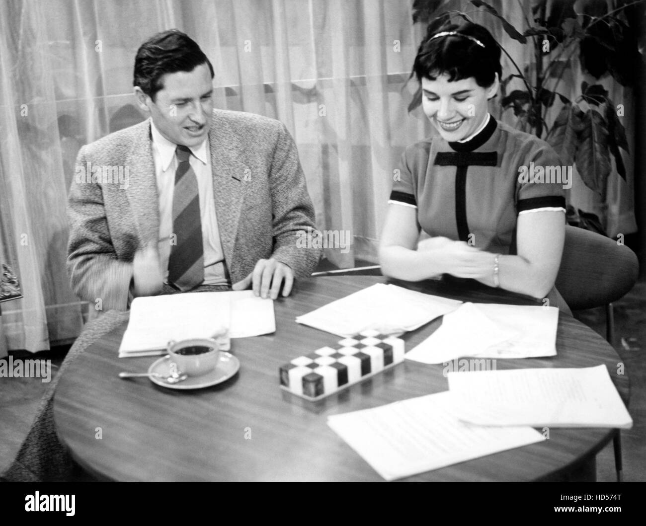 GOOD MORNING, (aka THE MORNING SHOW), from left: Will Rogers Jr., Pam ...