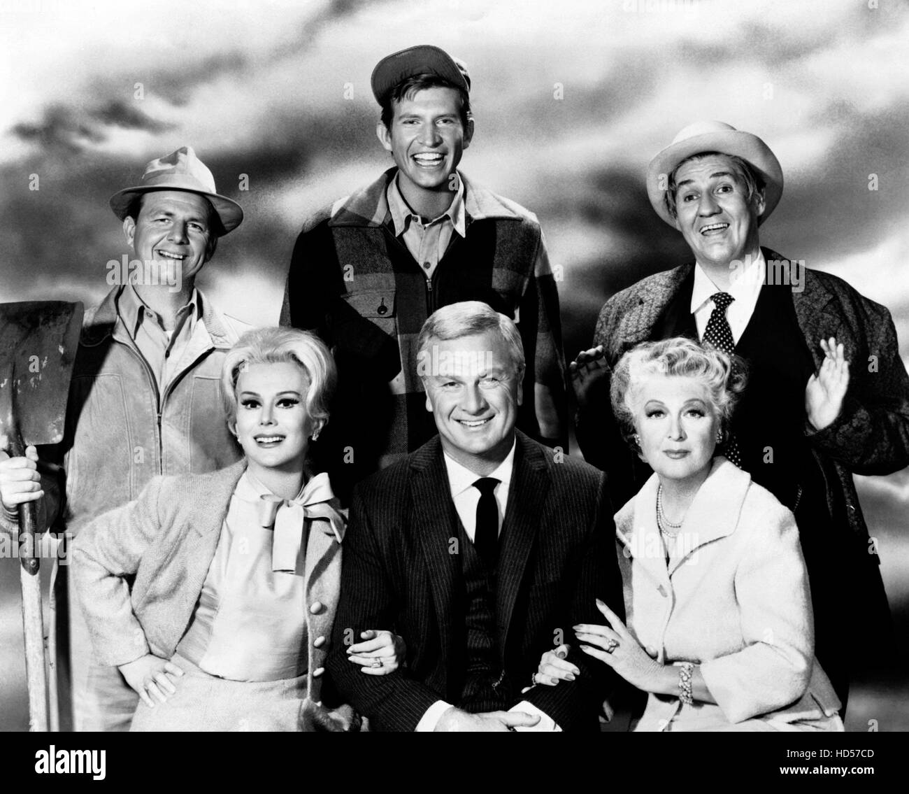 GREEN ACRES, Alvy Moore, Eva Gabor, Tom Lester, Eddie Albert, Eleanor ...